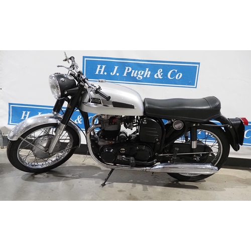 Norton Dominator 650ss motorcycle. 1963. Engine No- 18SS/105608/P ...