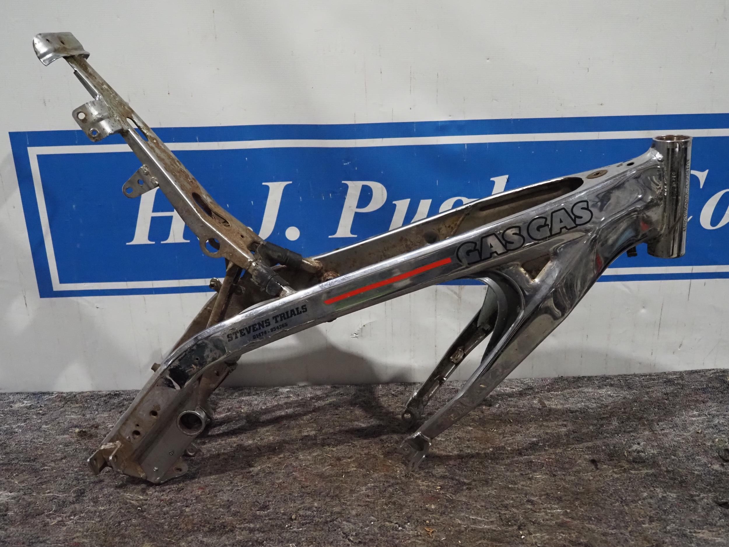 Gas Gas motorcycle frame