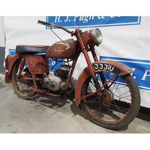 Excelsior Consort motorcycle. 1961. Frame No. SC9/1649 Engine No. 606B ...