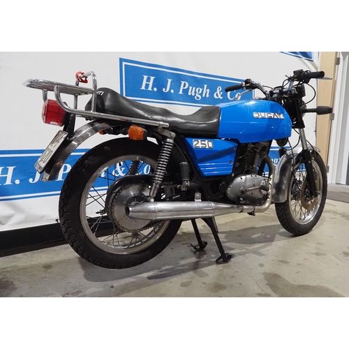 Ducati 250 Strada MK3 motorcycle. 1980. Frame no. MD44412 Engine no ...