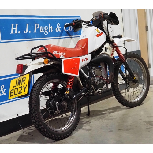 Malaguti Ronco RCW motorcycle, 1983. 50cc Frame no. ZJM4/105353 Engine ...