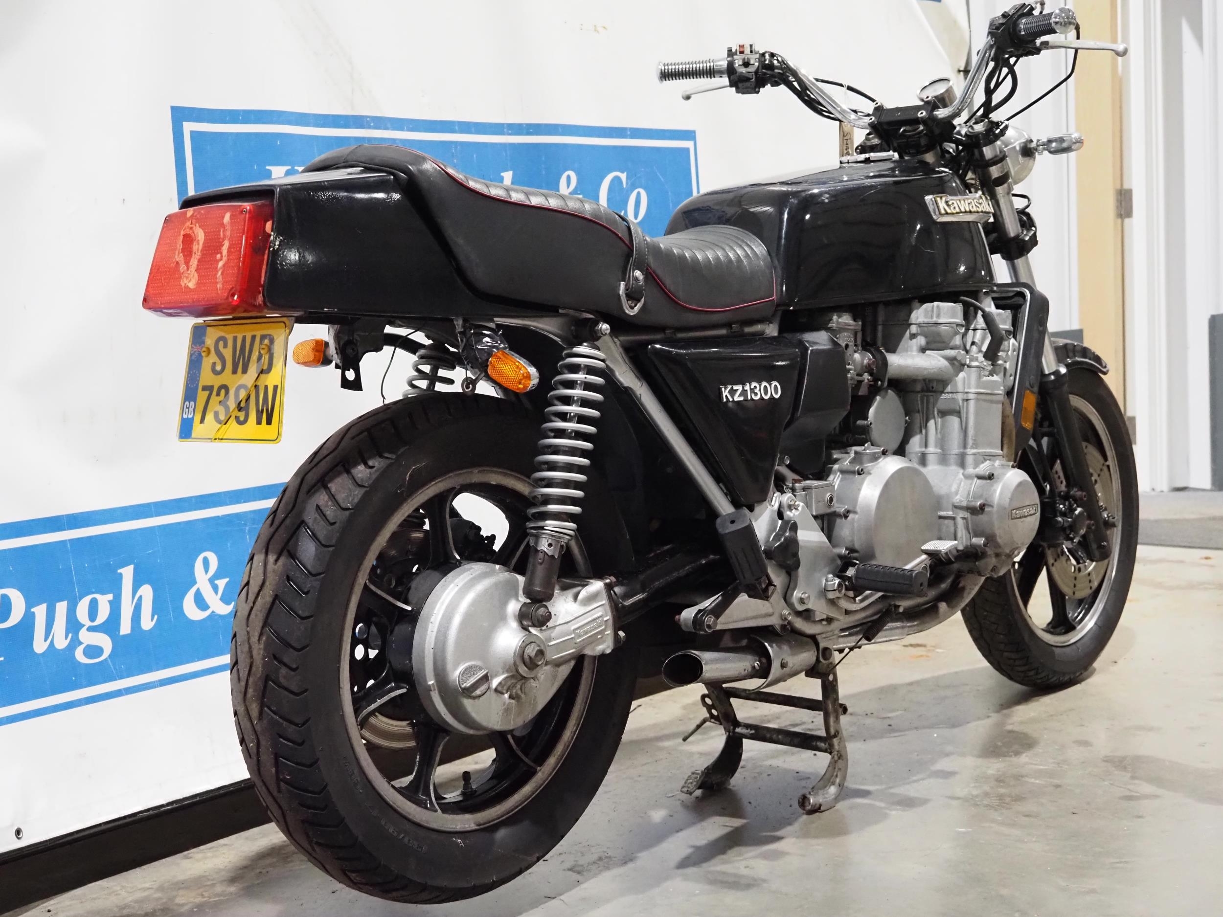 Kawasaki Z1300 motorcycle. 1981. 1300cc. Frame no. KZ250A-029683 Engine ...