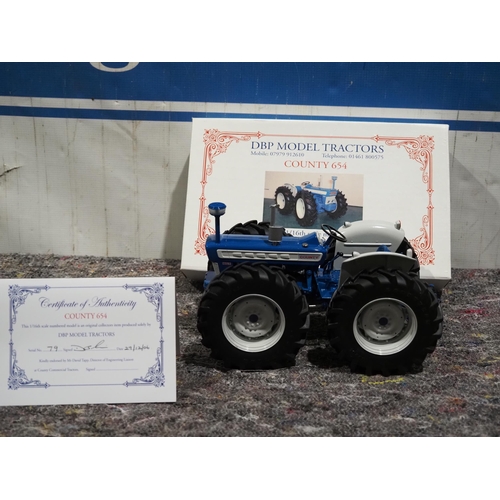 County 654 DBP Limited Edition. Handmade in UK, 1/16 scale model, boxed