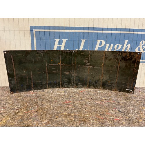 Enamel sign - Lyons' Tea 12" x 36"