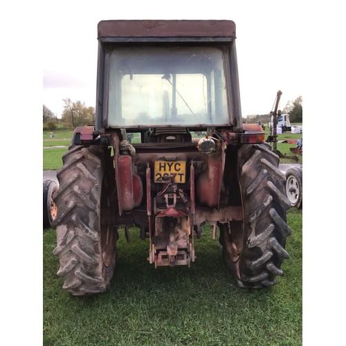 International 584 tractor. Reg. HYC 287T. No V5