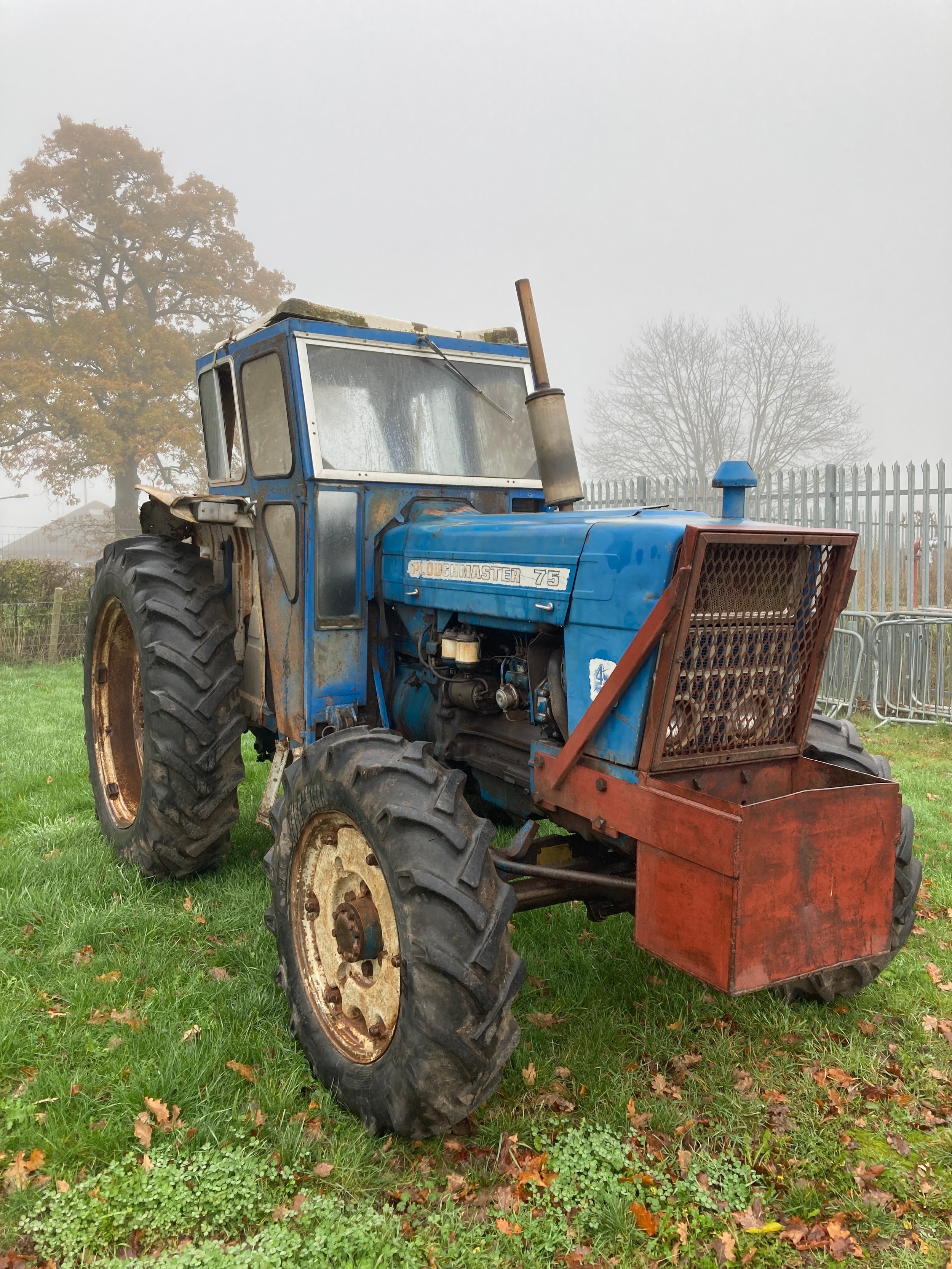 Ford Ploughmaster 75 Roadless tractor. 4x4, runner. 3376 hours recorded ...