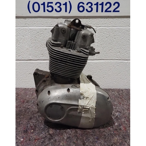 BSA B25 engine with no innards. Engine No. CD09104TR25W