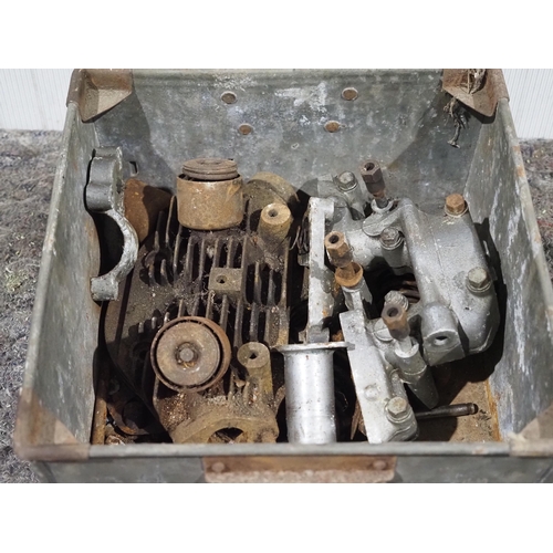 Velocette head and rocker box