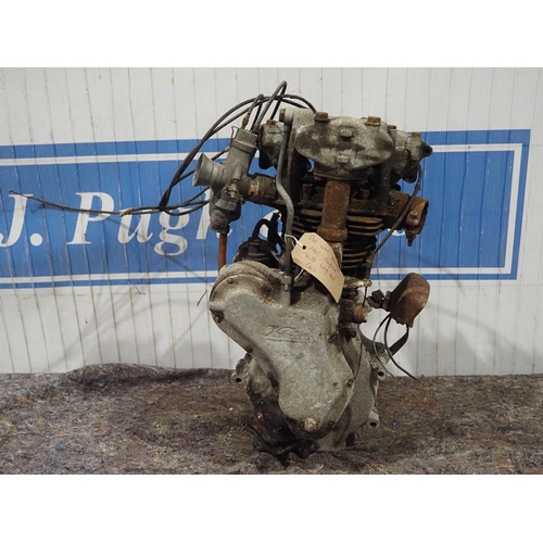 Velocette MAC pre-war engine with magneto and carb. Engine No. MAC12394