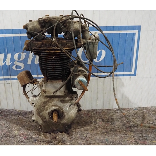 Velocette MAC pre-war engine with magneto and carb. Engine No. MAC12394