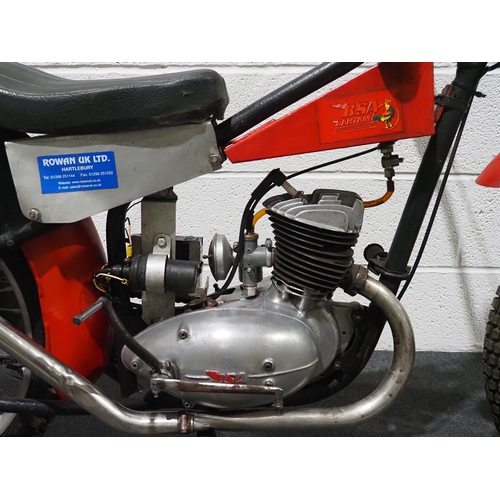 BSA Bantam D1 Trials/Grasstrack motorcycle, 125cc. Engine no. YDL737 ...