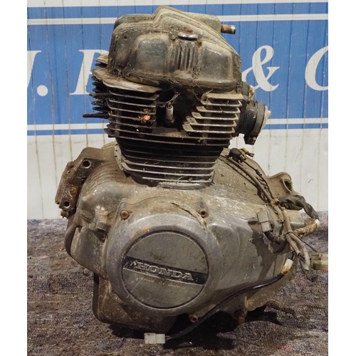 Honda CB250N engine parts