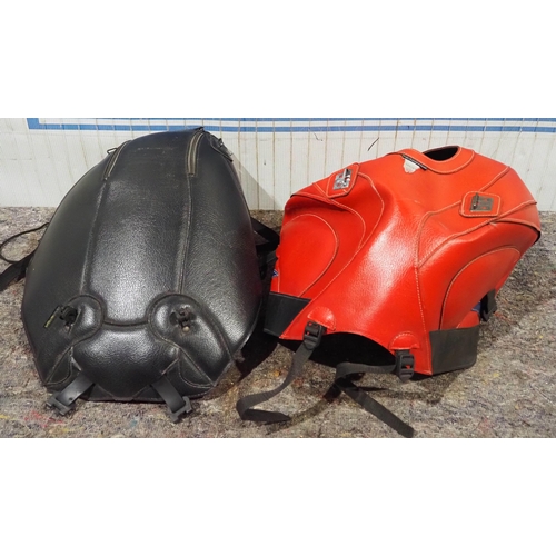 Motorcycle fuel tank covers Honda ST1100 and Kawasaki ZX9R