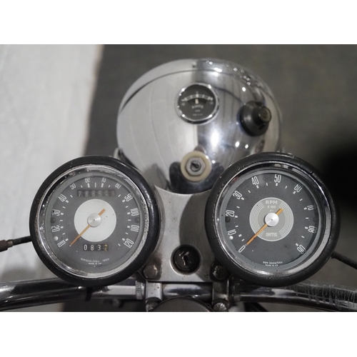 BSA A50 Cyclone clubman's motorcycle. 500cc. 1965. Frame No. A50B6430 ...