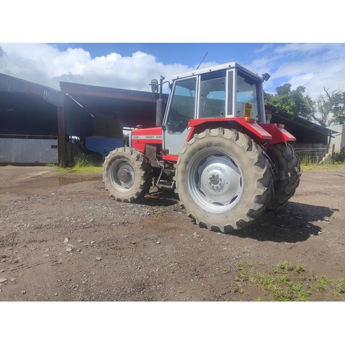 Massey Ferguson 698 tractor. Runs and drives well. 6523 hours showing ...