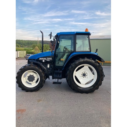 New Holland TS100 tractor, 1999. Immaculate original condition. Showing ...