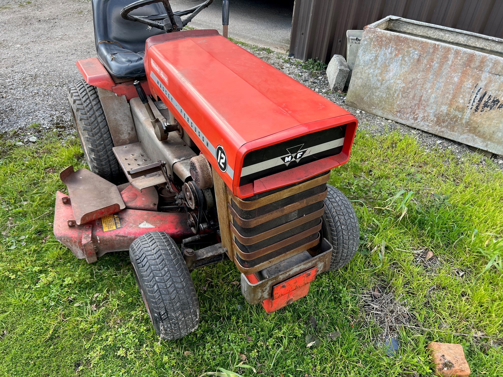 Massey Ferguson 12 garden tractor
