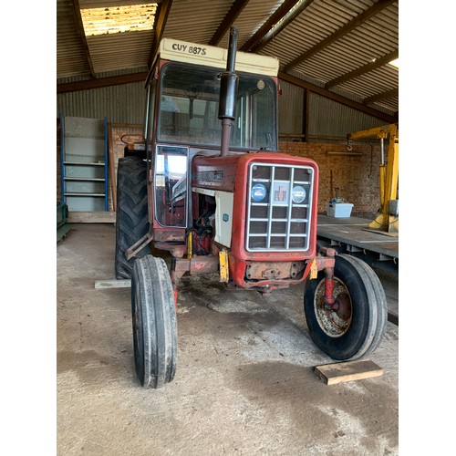 International 475 tractor. 1978. 62hp Perkins/Ferguson engine. Tin work and tyres in good condition.