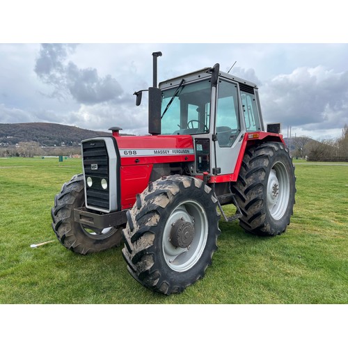 Massey Ferguson 698 tractor. Runs and drives well. 6523 hours showing ...