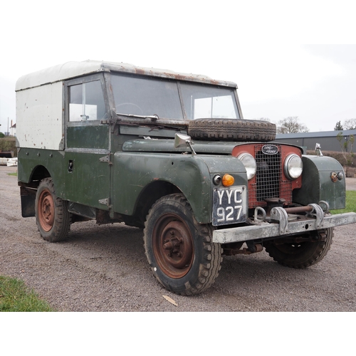 Land Rover series 1, 1957, 2000cc, petrol. Chassis no. 111800180 Engine ...