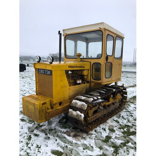 Track Marshall 75 crawler. 1971-72. Runs and drives. Good running gear ...