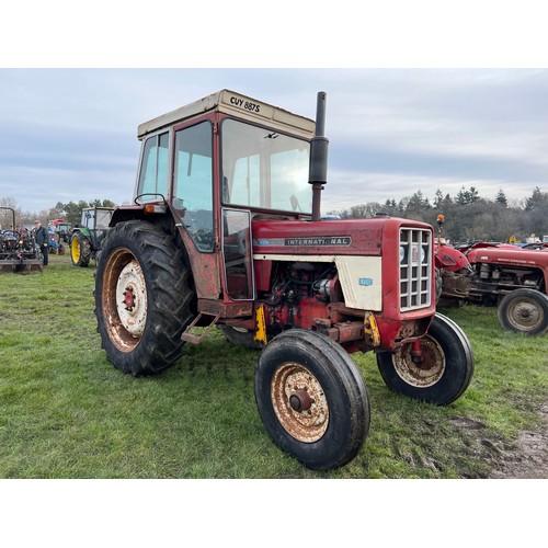 International 475 tractor. 1978. 62hp Perkins/Ferguson engine. Tin work and tyres in good condition.