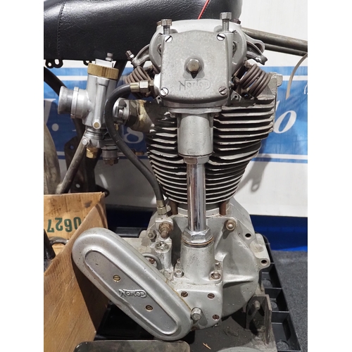 Norton International 350cc motorcycle project 1957. C/w rebuilt 1947 ...