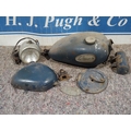 Greeves petrol, tank oil tank, headlight, etc.