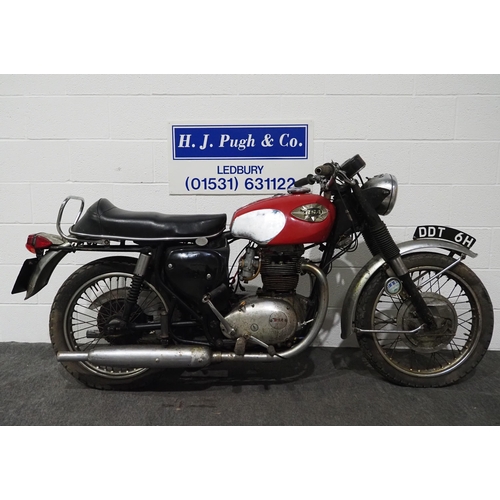BSA A65 Lightning motorcycle, 650cc. Frame no. ND02533A65L Engine no ...