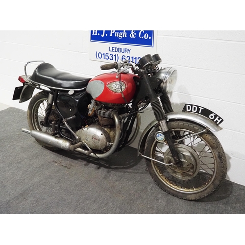 BSA A65 Lightning motorcycle, 650cc. Frame no. ND02533A65L Engine no ...