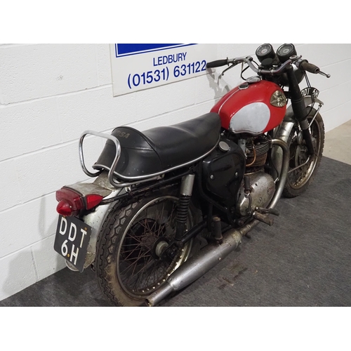 BSA A65 Lightning motorcycle, 650cc. Frame no. ND02533A65L Engine no ...