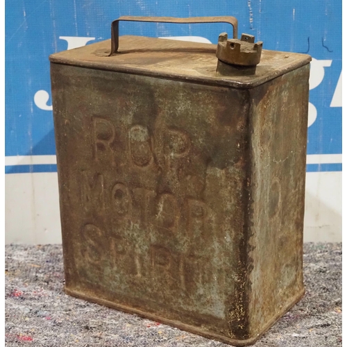 ROP petrol can with Shell Mex cap