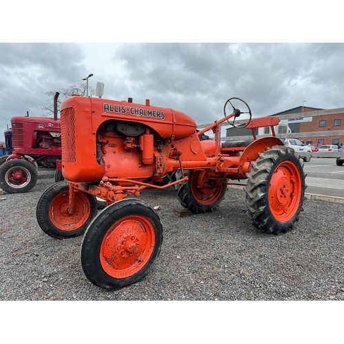 Allis Chalmers Model B tractor, 1948. In working order. Purchased new ...