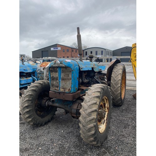 Fordson Super Major 4WD. Runs and drives