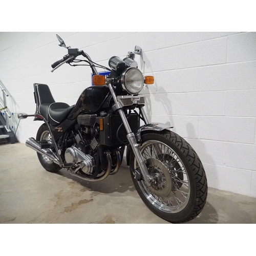 Suzuki GV700 V4 Madura motorcycle, 1985, 700cc. Non-runner, engine won ...