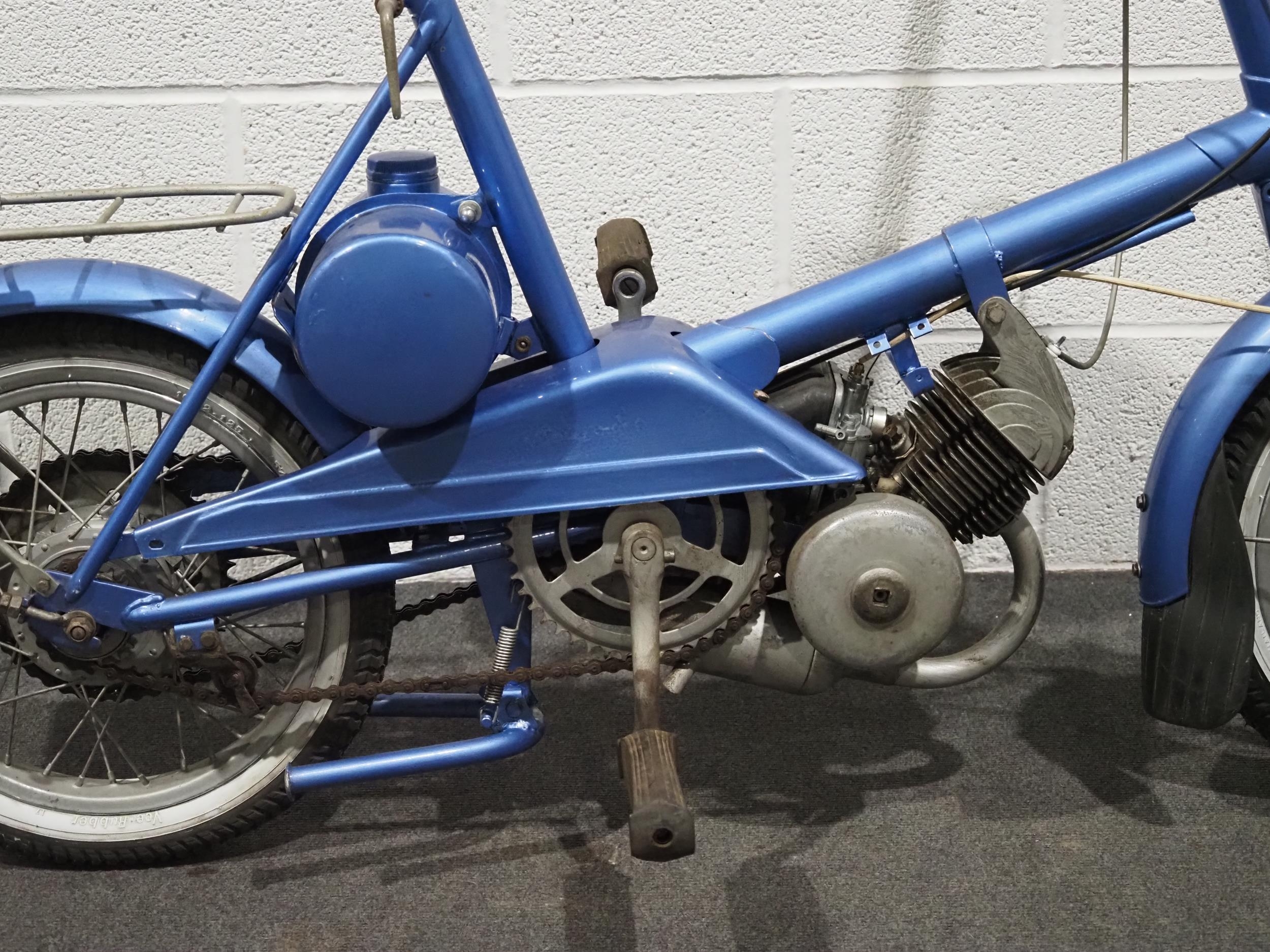 Raleigh Wisp RM7 moped. 49cc. 1967 Reg. RWF 794E. V5