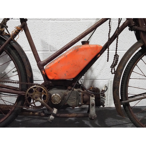 James J18 Deluxe autocycle. 98cc. 1938 Rare pre war model. Villiers ...