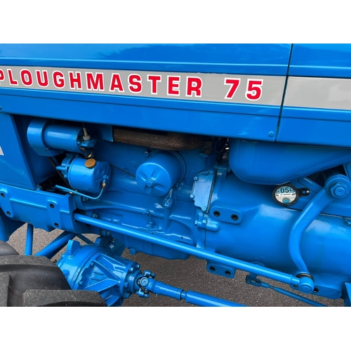Roadless Ploughmaster 75 tractor. Runs and drives. 2573 hours showing ...