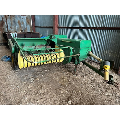 John Deere 244T conventional baler. Very original with little use ...