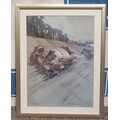 Limited Edition framed print from the MG Car Club of an MG Tigress ...