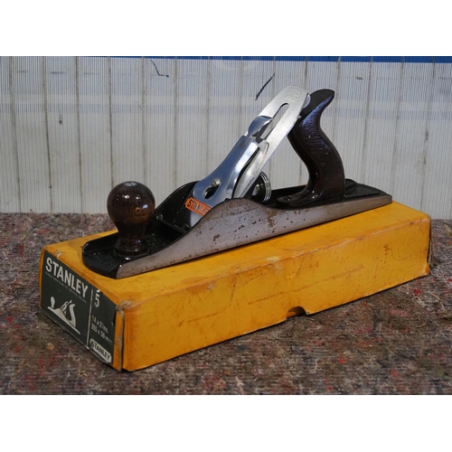 Stanley No. 5 jack plane boxed