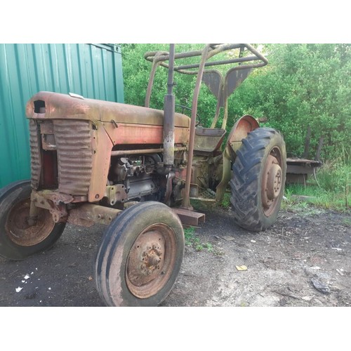 Massey Ferguson 65 Mk 1 tractor. Runs very well. One owner from new ...
