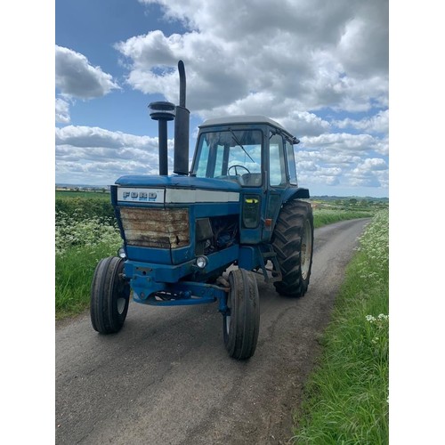 Ford 8100 2wd tractor. Runs. 5558 hours showing. Serial no. B33819