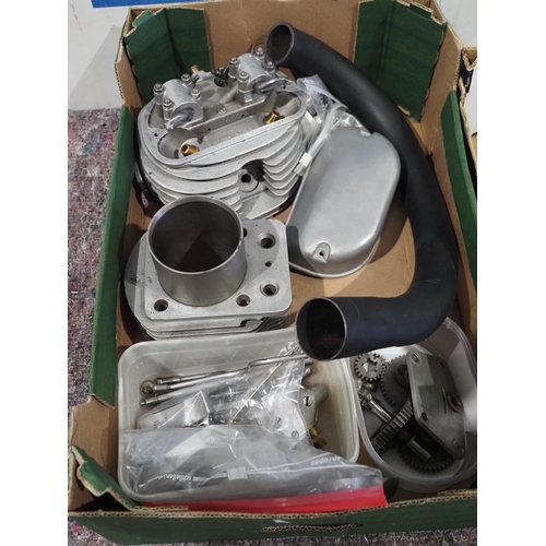 Jawa 500cc Speedway engine No. 2304 1967 including Lucas racing magneto ...