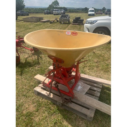 Vicon fertiliser spinner