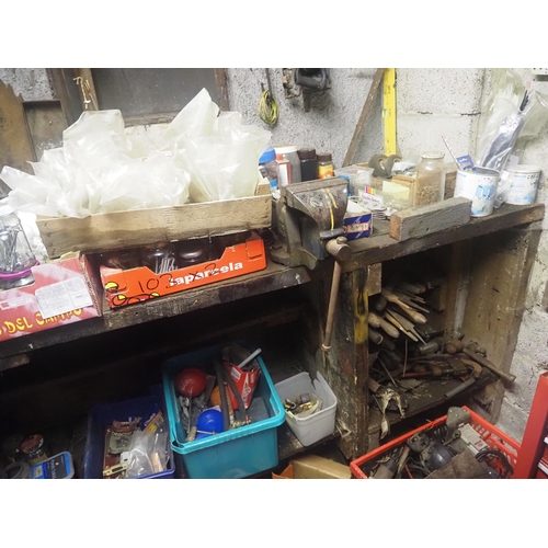 All contents of Garage consumables. Buyer to remove