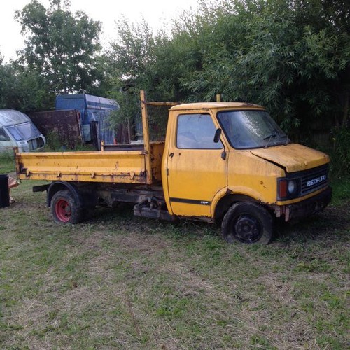 Bedford CF pick up tipper truck. Barn find. Was running when put away