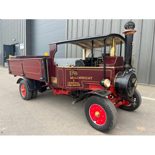 Foden C type steam wagon "Beryl" 4½" scale. Built by Les Bishop and ...