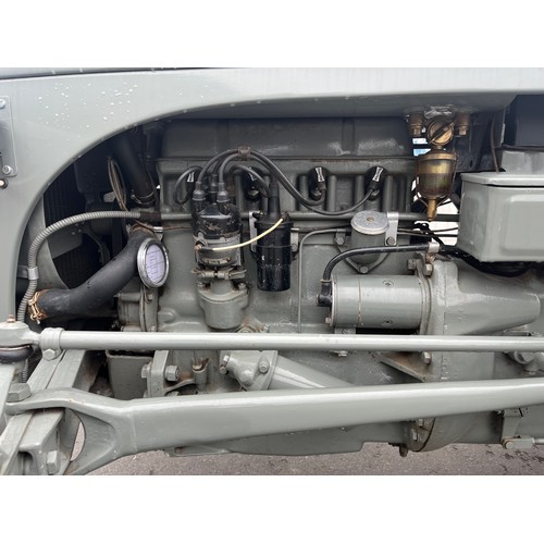 Ferguson TED Tractor. July 1952. C/w reduction box, plough lamp and ...