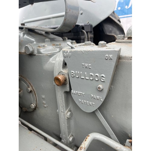 Ferguson TEF20 tractor. Restored, runner. Serial no. 398201. Old buff ...